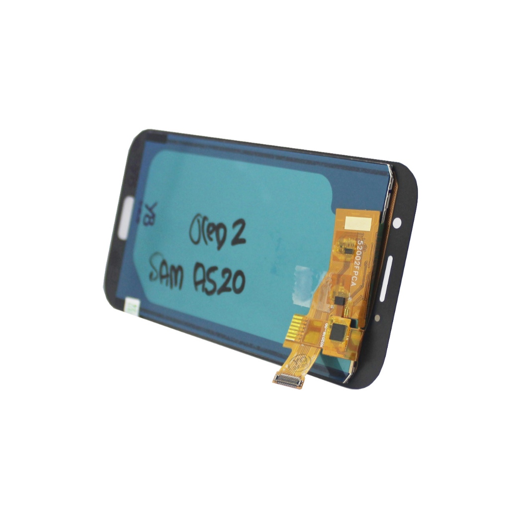Jual LCD LAYAR GAMBAR SAM A520 + TS_ HITAM KONTRAS GALAXY A5 2017 ...