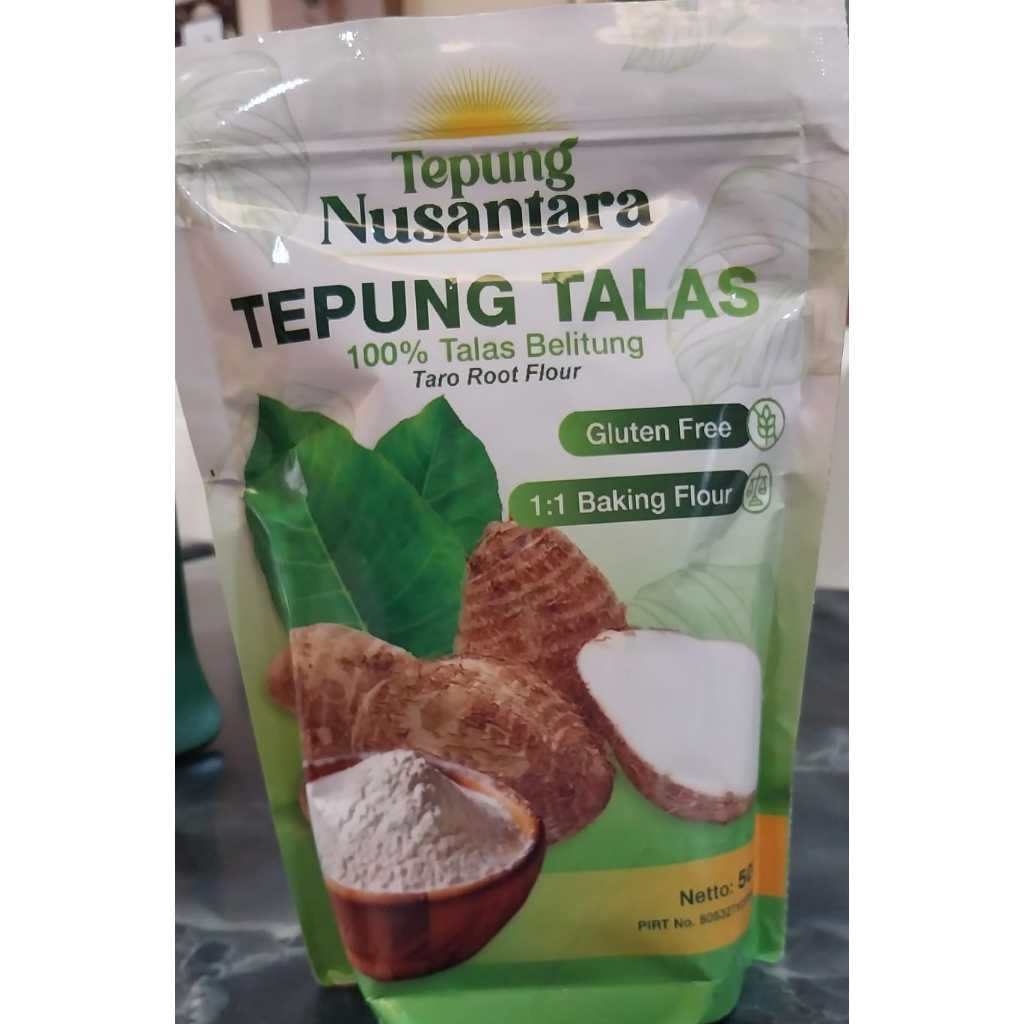 Jual Tepung nusantara talas belitung 500g | Shopee Indonesia