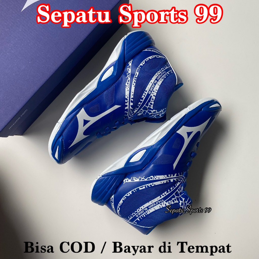 Jual Sepatu voli pria mizuno thunder blade 2 sepatu volley ball mizuno ...