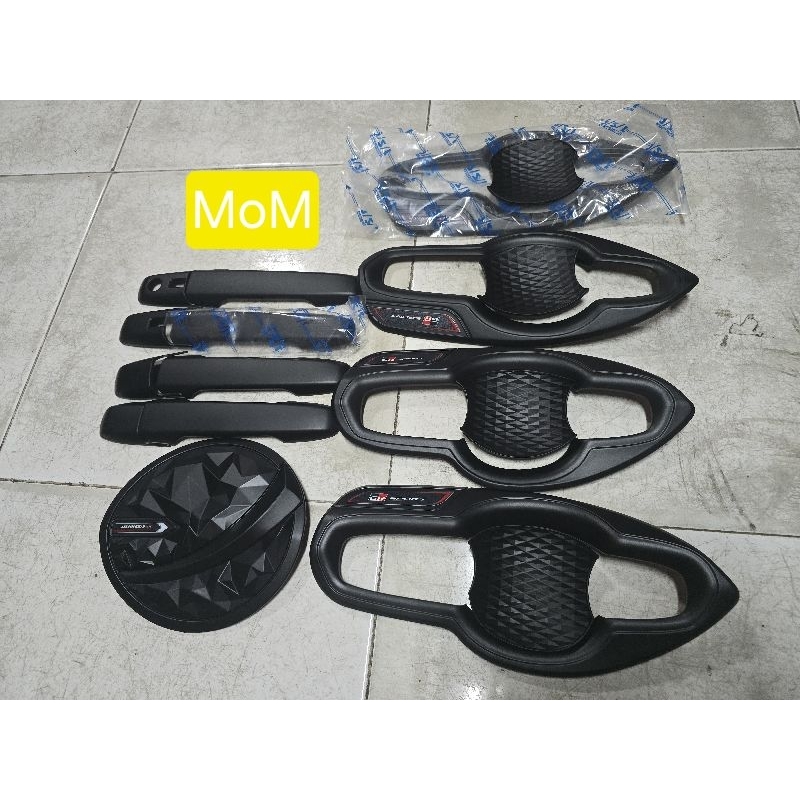 Jual JSL PAKET COVER HANDLE + OUTER MANGKOK + TANK BENSIN ALL NEW AVANZA 2021-2024 WARNA HITAM ...