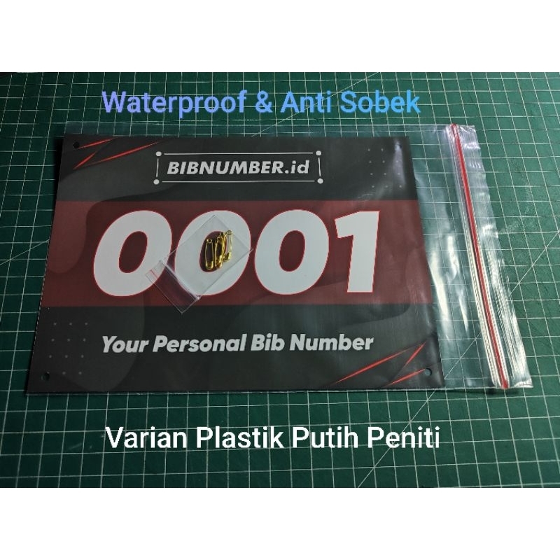 Jual Bib Number Lari / Nomor dada / Nomor Perserta Lomba / Nomor Ujian ...