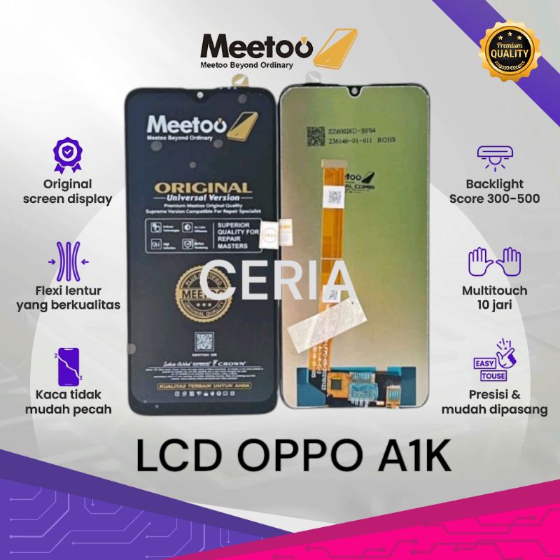 Jual LCD OPPO A1K/REALME C2/ ORIGINAL FULLSET TOUCHSCREEN ASLI LAYAR HP ...