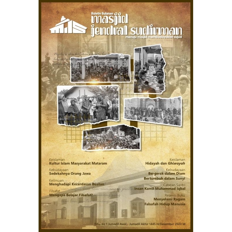 Jual Buletin Bulanan Masjid Jendral Sudirman Edisi ke-1 | Shopee Indonesia