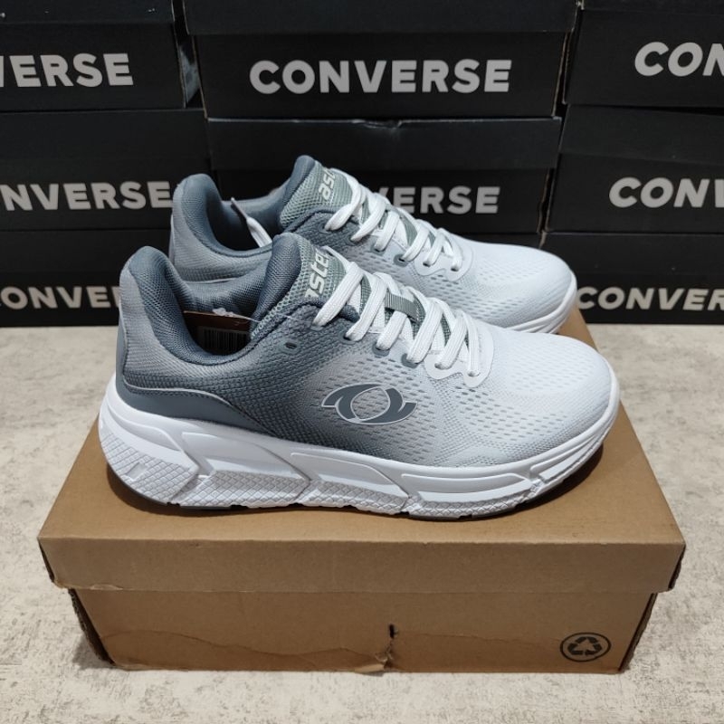 Jual Astec Running ILIC Men's - White/Grey | Shopee Indonesia