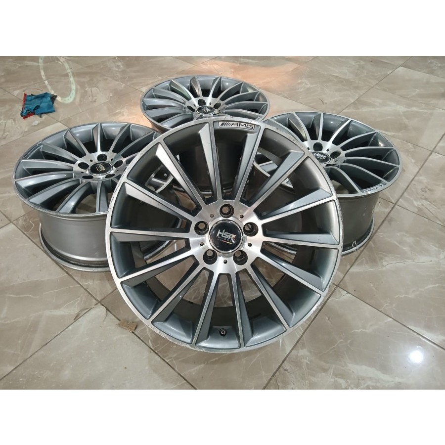 Jual velg mobil seken amg blade mercy r18 baut 5x112 cocok buat innova camry accord civic ...