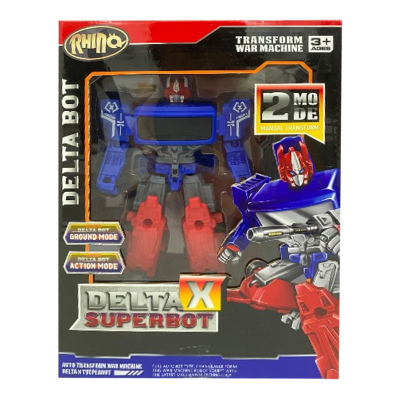 Jual (RANDOM) Rhino Delta Bot Mainan Robot Anak Assorted - WARNA dan ...