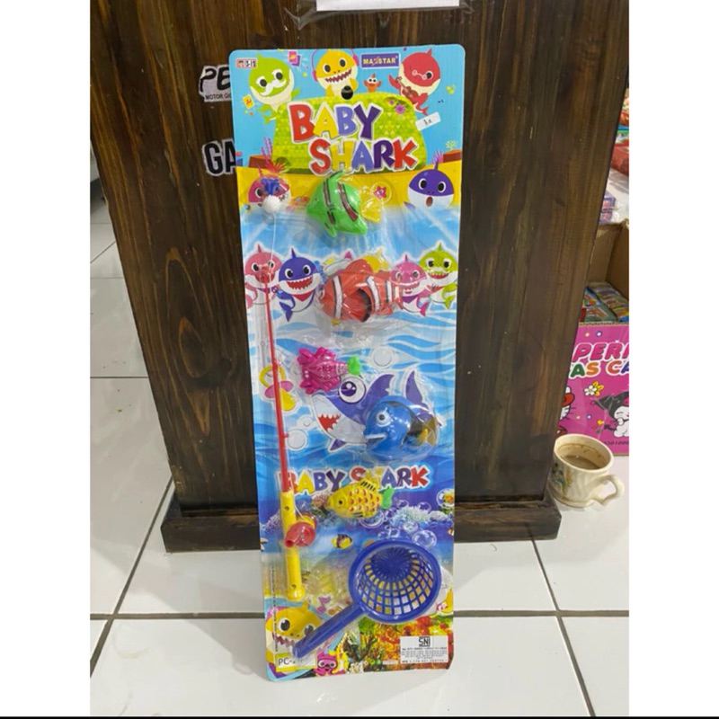Jual mainan pancingan baby shark | Shopee Indonesia