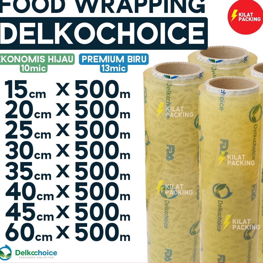 Jual HARGA TERJUN BEBAS Plastik Wrapping Makanan Food Wrapping Cling ...