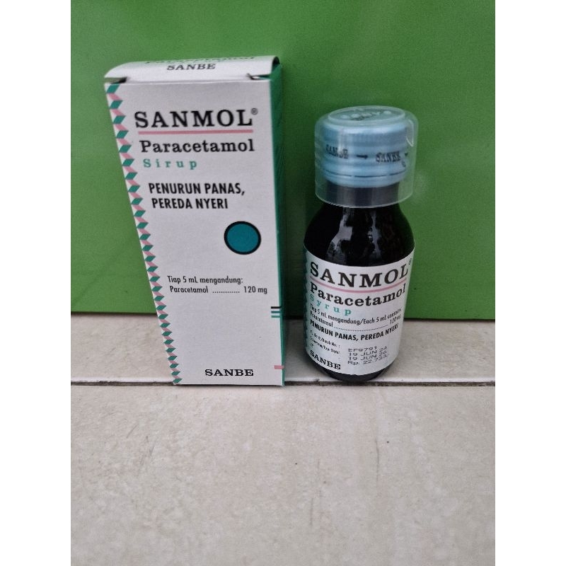 Jual SANMOL SYRUP 60ML - Obat Penurun Demam Bayi dan Anak | Shopee ...