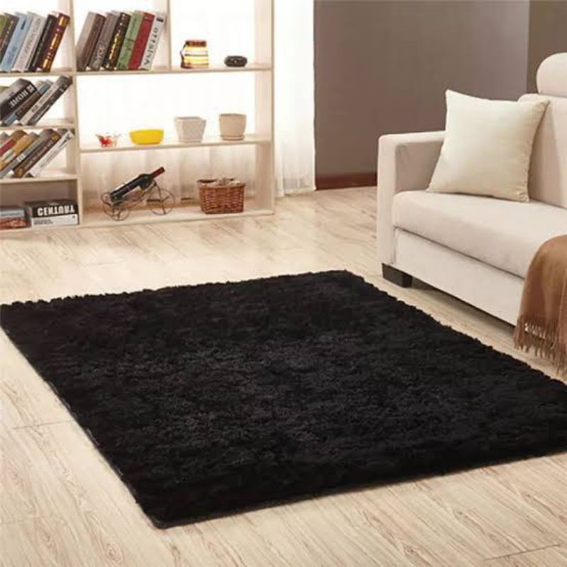 Jual Karpet Bulu Hitam | Shopee Indonesia