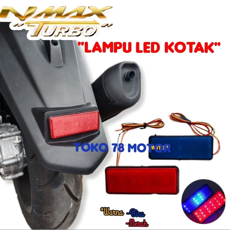 Jual Lampu Led Variasi Mata Kucing Kotak New Nmax Turbo Neo s Techmax ...