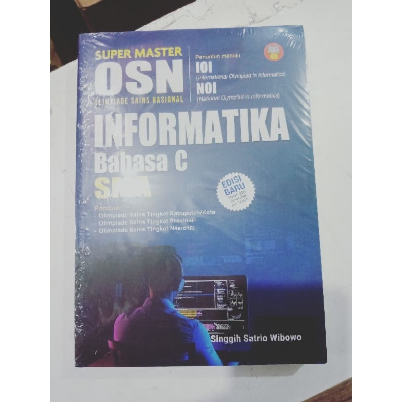 Jual BUKU BAHASA C OSN UNTUK OLIMPIADE KOMPUTER INFORMATIKA | Shopee ...
