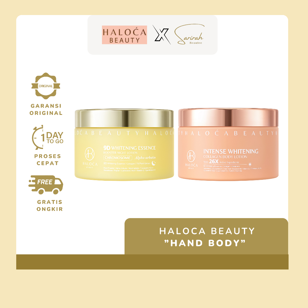 Jual (New Formula) HALOCA BEAUTY Hand Body Lotion Chromosome 9D dan ...