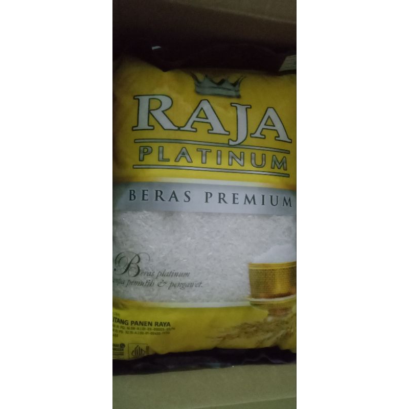 Jual Beras raja platinum 5kg | Shopee Indonesia