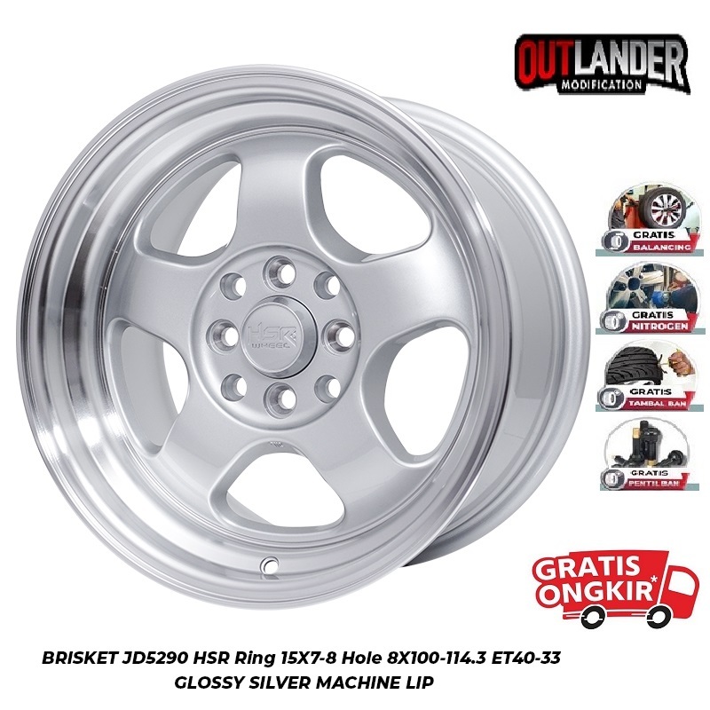 Jual Velg mobil celong ring 15 untuk sigra brio mirage avega corolla altis vios hsr brisket r15 ...