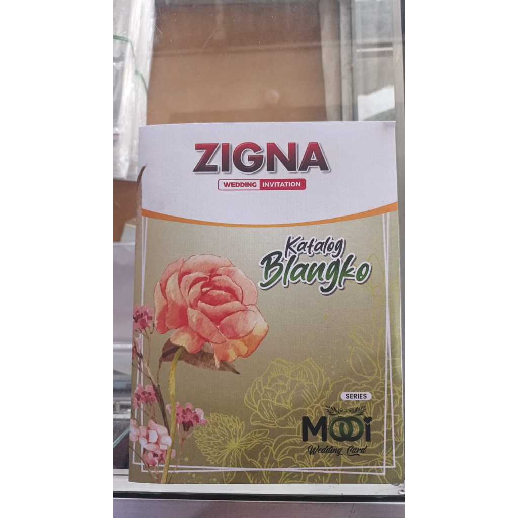 Jual Katalog Blangko Undangan Zigna Mooi seri 01-12 | Katalog Blangko ...