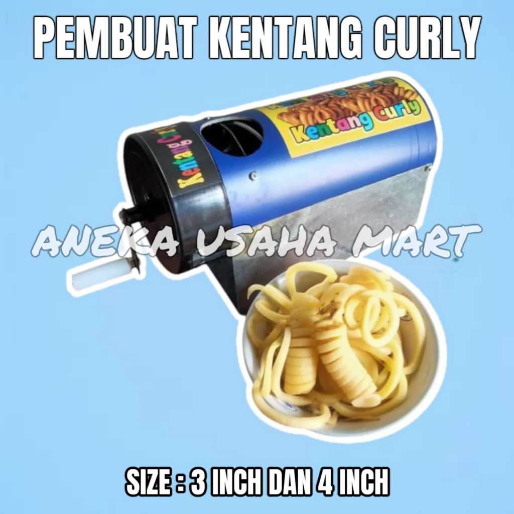 Jual MESIN KENTANG CURLY MURAH - MESIN KENTANG ULIR MURAH - MESIN ...