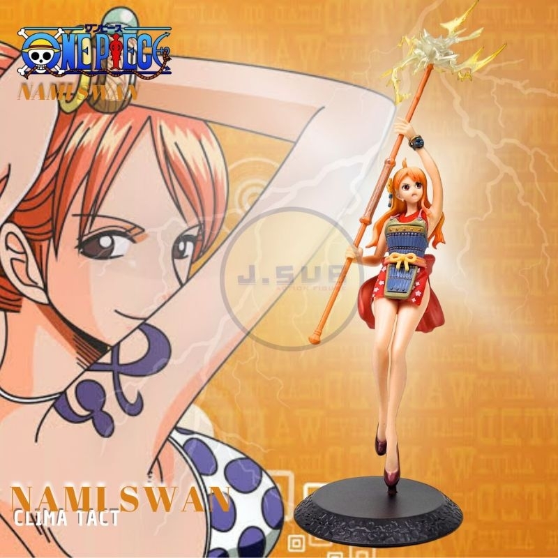 Jual Action Figure Nami Swan Statue Onepiece Clima Tact | Shopee Indonesia