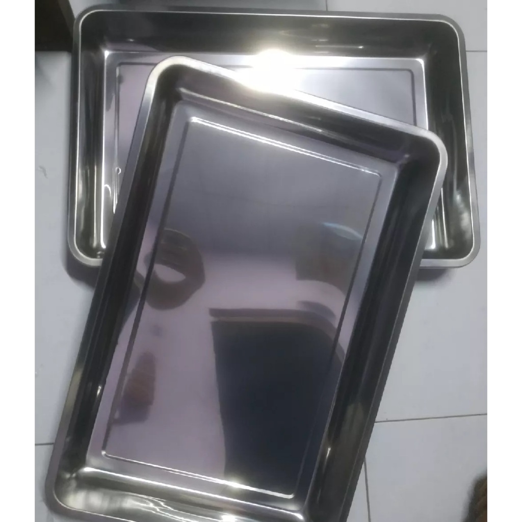 Jual Nampan Stainless Steel / Nampan Baki Stainless Steel / Nampan ...