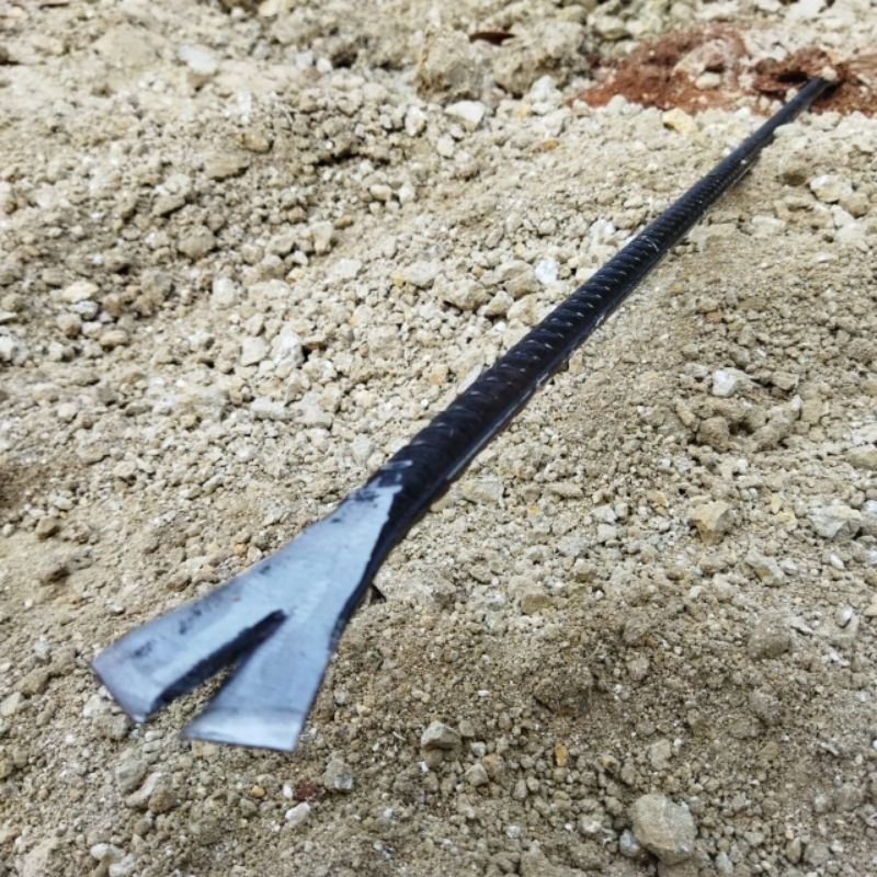 Jual linggis panjang 125 cm besi 16 ulir model cabut paku lurus full ...