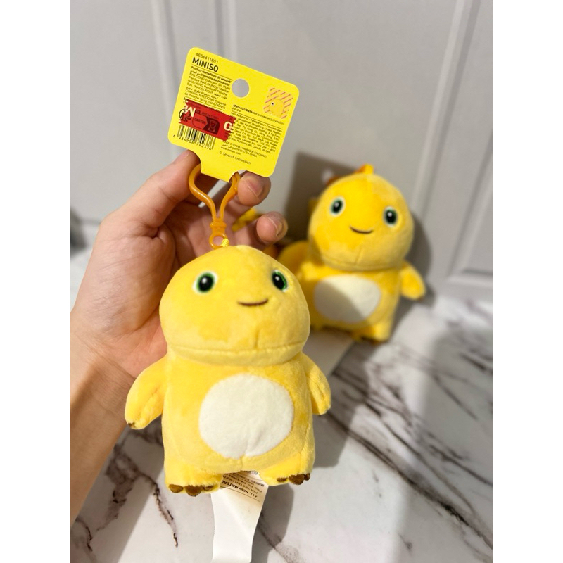 Jual Gantungan Kunci Dino Kuning Nailong / Nailong Keychain MINISO ORI ...