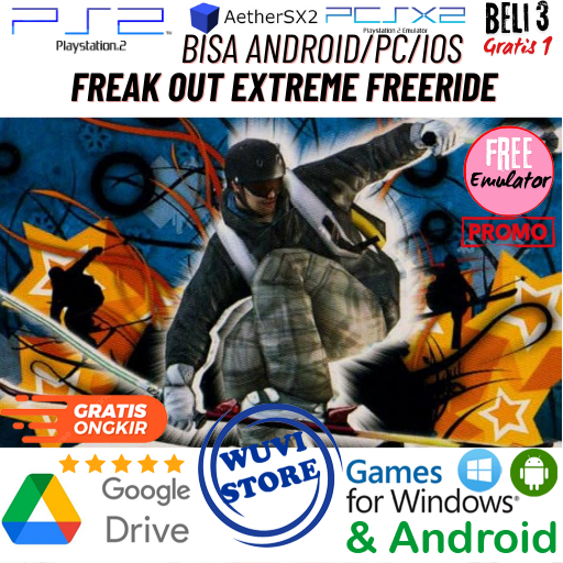 Jual PS 2 Freak Out Extreme Freeride | Bisa di PC / Android / IOS Plus ...