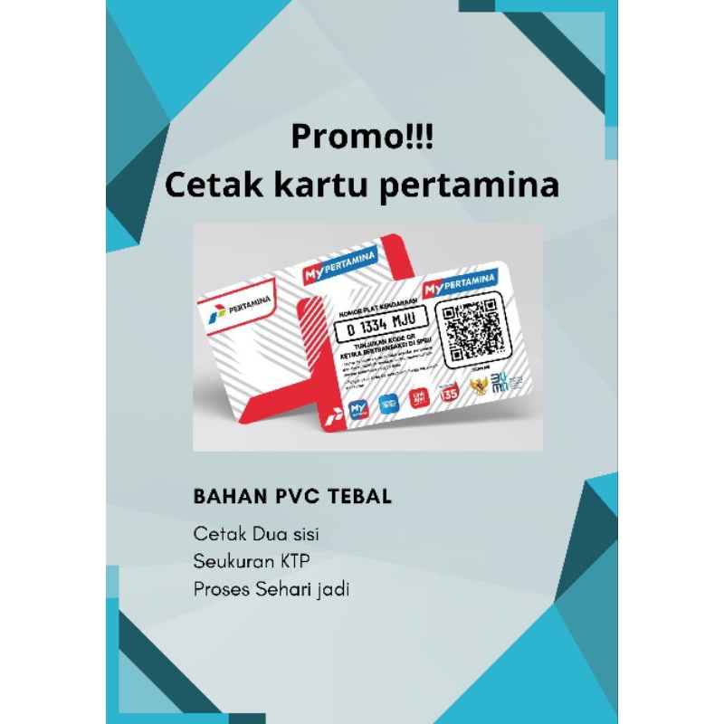Jual Cetak Barcode pertamina sehari jadi bahan pvc tebal | Shopee Indonesia
