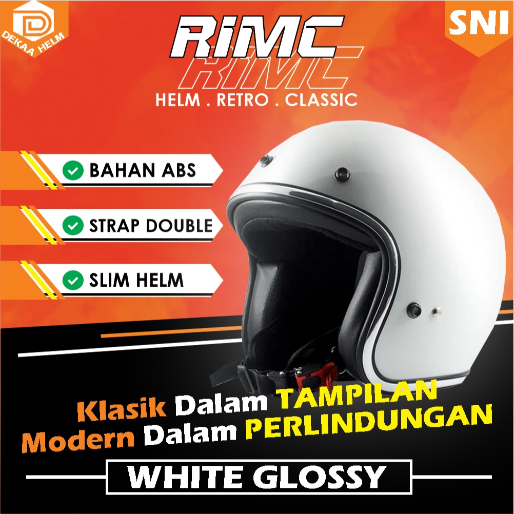 Jual HELM HELEM HLEM HLM HELMET MOTOR RIMC RETRO VINTAGE CLASSIC KLASIK ...
