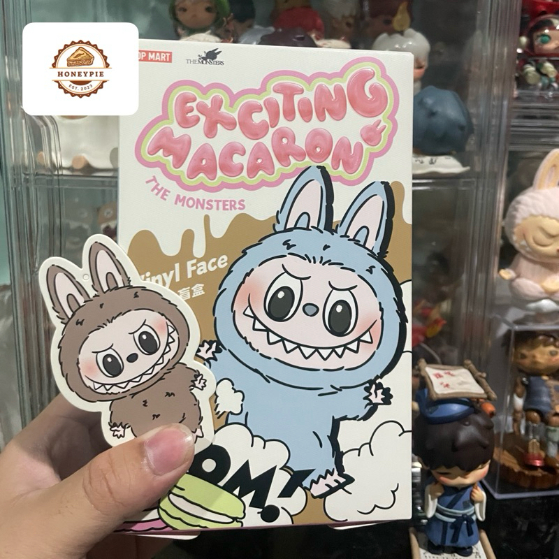 Jual [Selected] Pop Mart Labubu The Monsters Exciting Macaroon - Toffee ...