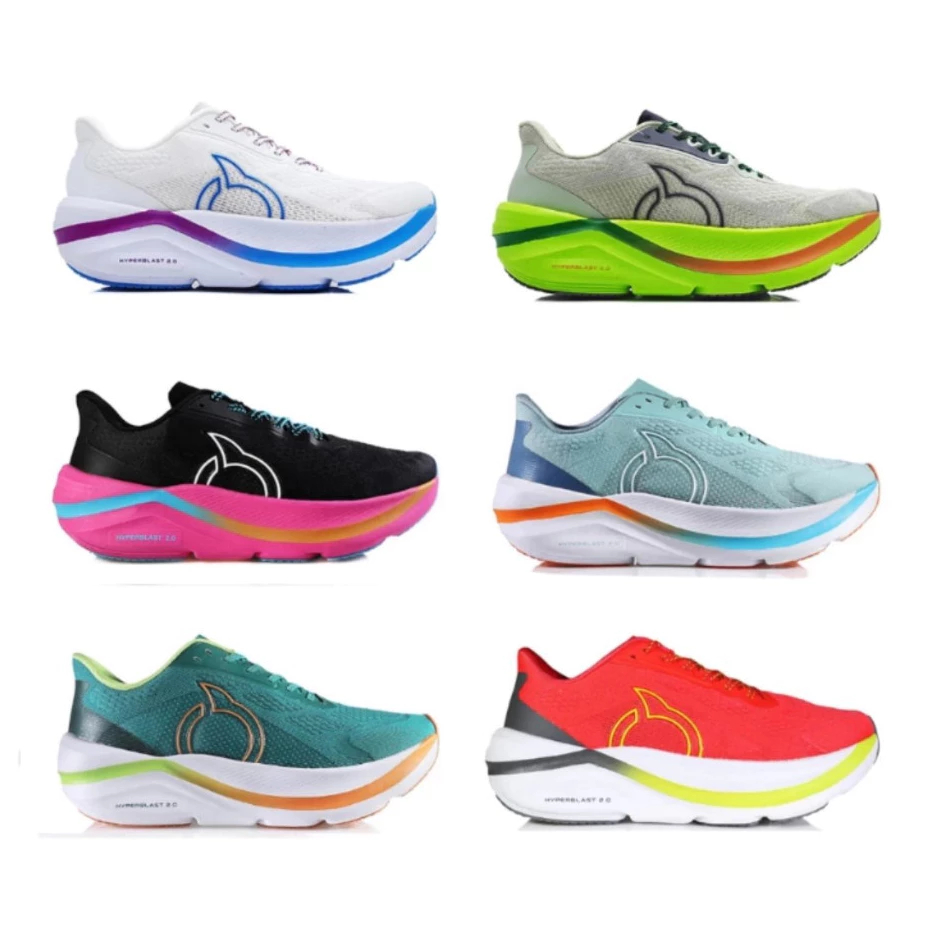 Jual Sepatu Running Ortuseight Hyperblast 2.0 - Black/Purple ...