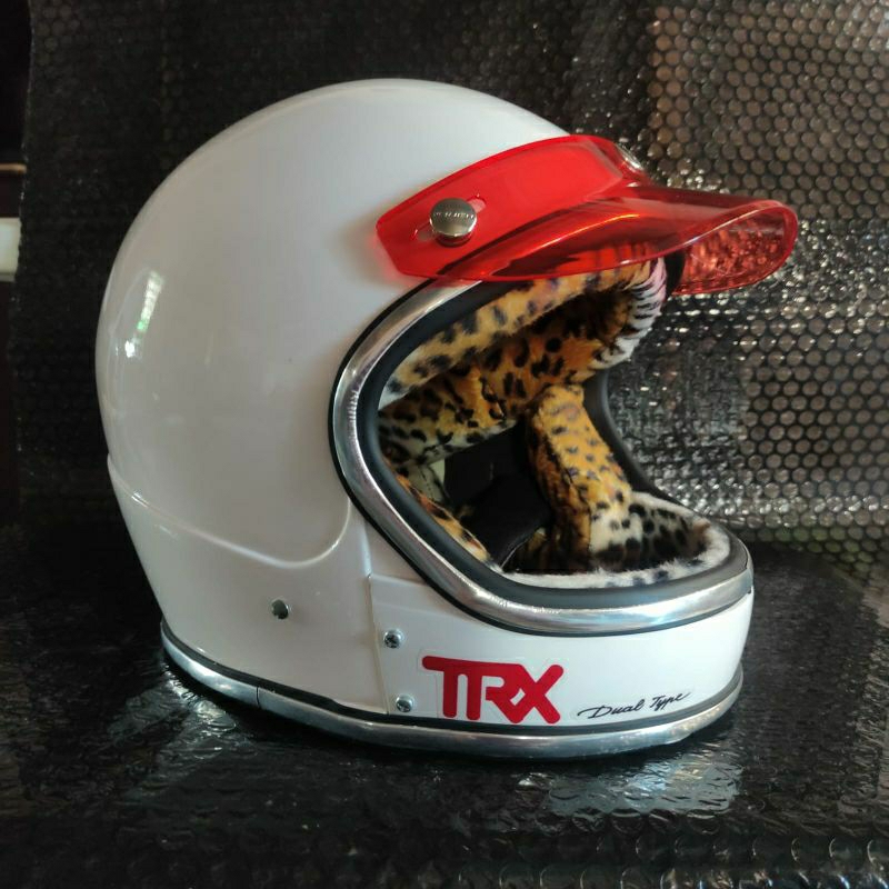 Jual Helm TRX custom helm TRX moncong pendek Custom helm TRX jadul helm ...