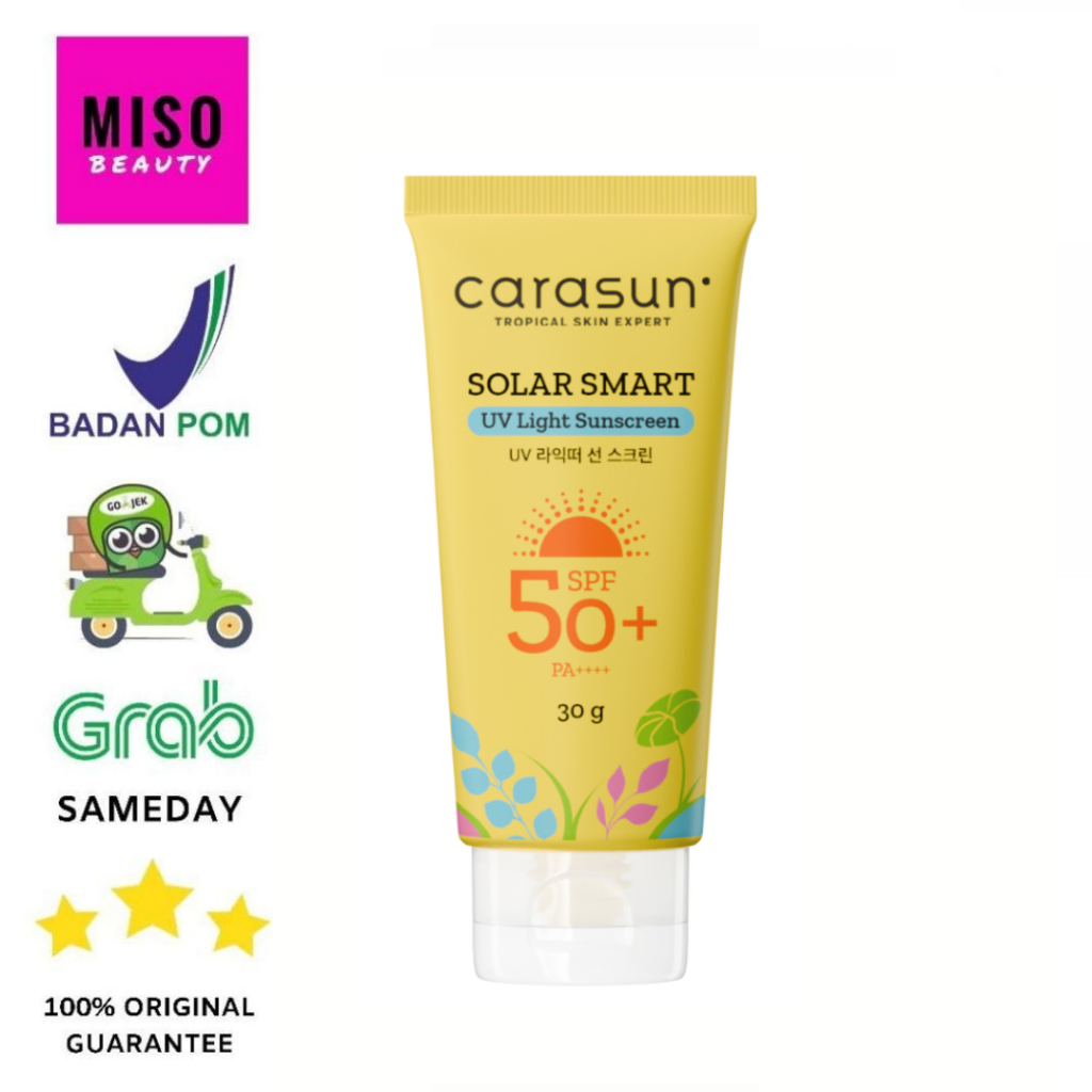 Jual Carasun Solar Smart UV Light Sunscreen 30g | Shopee Indonesia