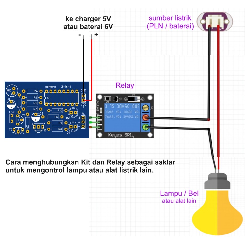 Jual Kit DIY PCB rangkaian saklar sensor bunyi cahaya infrared remote ... Jual Kit DIY PCB rangkaian saklar sensor bunyi cahaya infrared remote ...