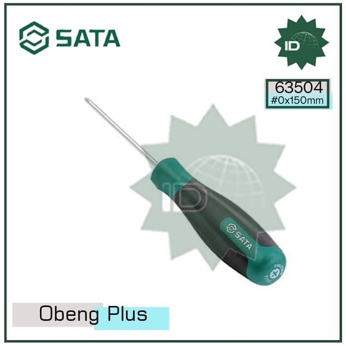 Jual OBENG MAGNET 63504 PLUS CUSHION GRIP PHILIPS SCREWDRIVER 0X150MM ...