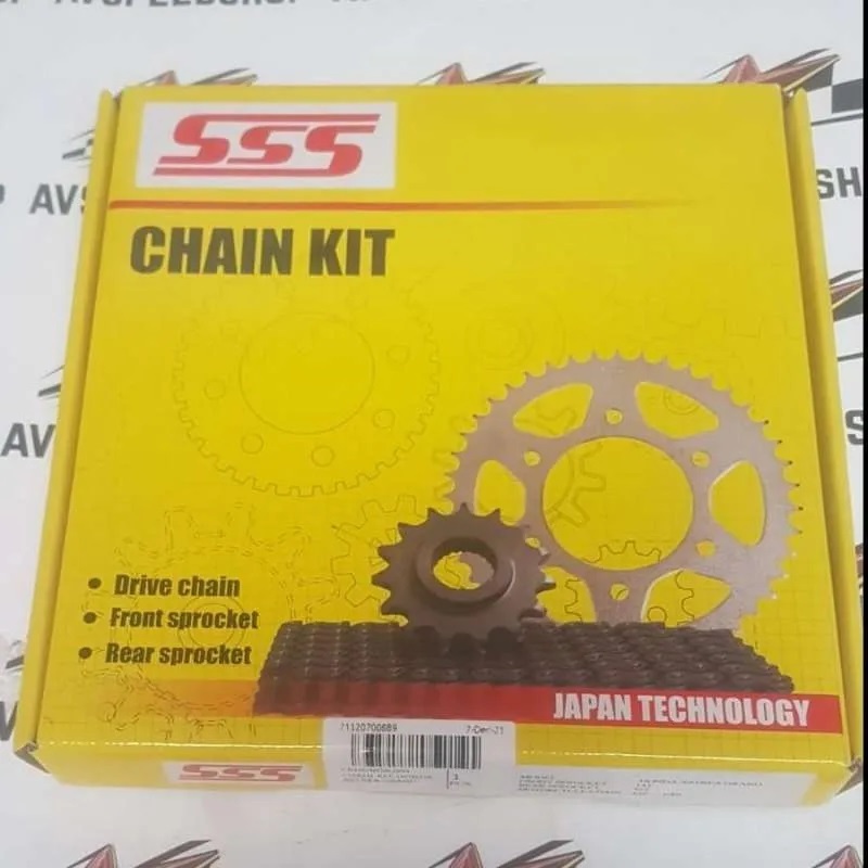 Jual Gir Set Gear Set SSS Supra X 125 - Blade New - Revo - Fit New - Kharisma & Rantai SSS ...