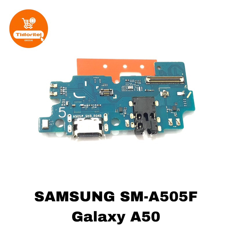 Jual BOARD CONNECTOR CHARGER SAMSUNG GALAXY A50 / PCB KONEKTOR CAS SAMSUNG A505 SM-A505F ...