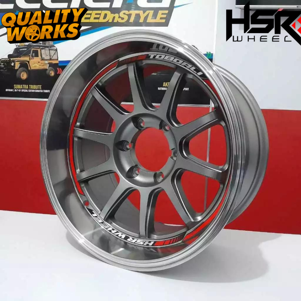 Jual Velg Original HSr R18 inch Pcd 6x139,7 Pelek Hsr Toboali Ring 18 Pnp pajero, Hilux, Ford ...