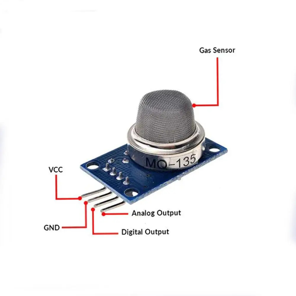 Jual Es Sensor Mq135 Mq 135 Sensor Kualitas Udara Arduino Raspberry Pi