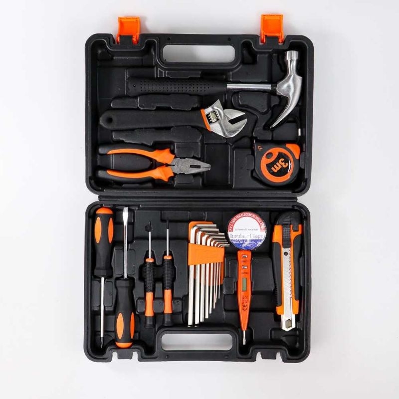 Jual Alat Tool Set Perkakas Reparasi Tang Palu Obeng with Box Storage ...