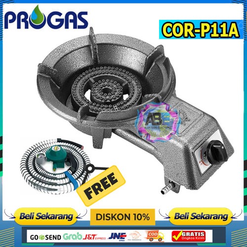 Jual Kompor Cor Gas Mata Api Seribu PROGAS Tekanan Rendah Model P 11A ...