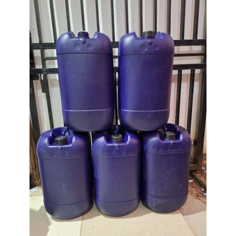 Jual Jerigen 35 liter tebal warna biru | Shopee Indonesia