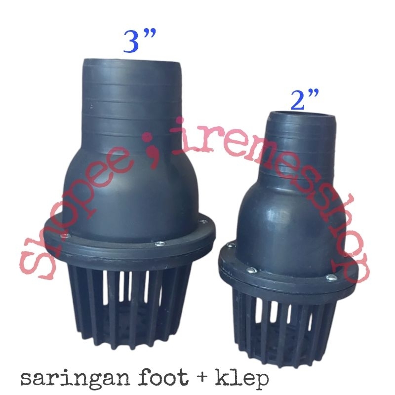 Jual saringan air foot + klep 3" inci pompa air alkon irigasi foot ...