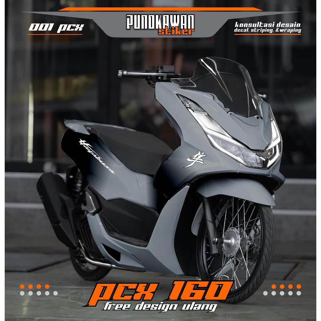 Jual Decal stiker fullbody PCX 160 2022 2023 2024 Motif gradasi ...