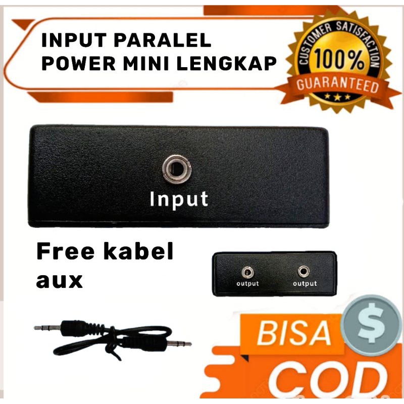 Jual INPUT PARALEL POWER MINI / 1 INPUT 2 OUTPUT/3 OUTPUT | Shopee Indonesia