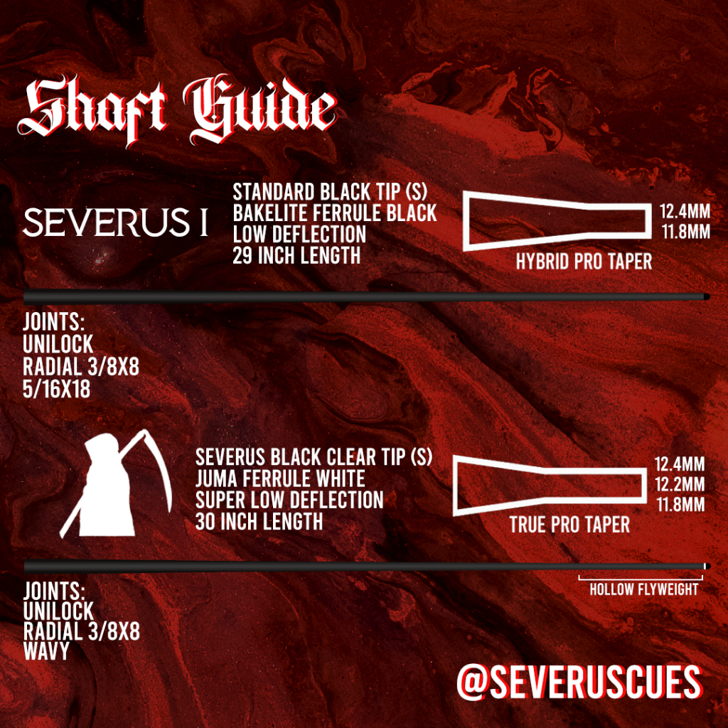 Jual Severus Reaper Carbon Shaft WAVY - Super Low Deflection Premium ...