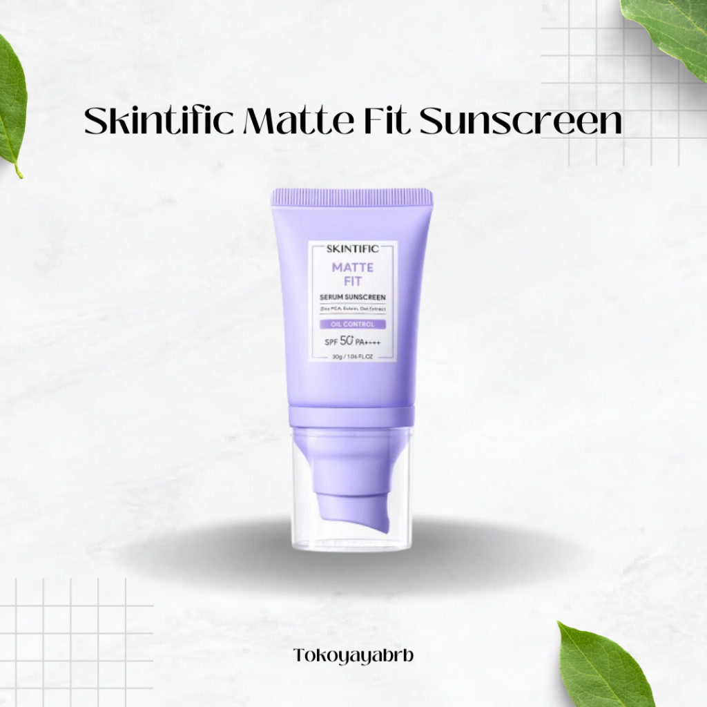 Jual SKINTIFIC - Matte Fit Serum Sunscreen 30g SPF50+ PA++++ | Shopee ...