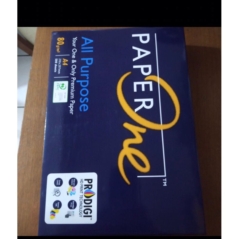 Jual KERTAS HVS PAPER ONE ( 1 PACKGE ) | Shopee Indonesia