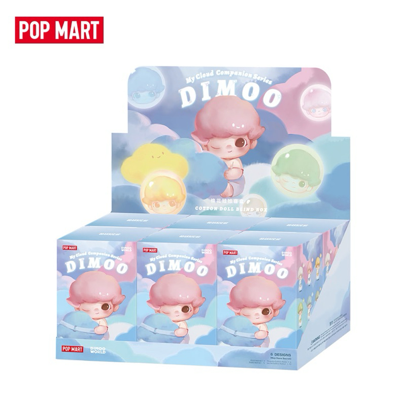 Jual POPMART DIMOO My Cloud Companion Series-Cotton Doll Blind Box ...