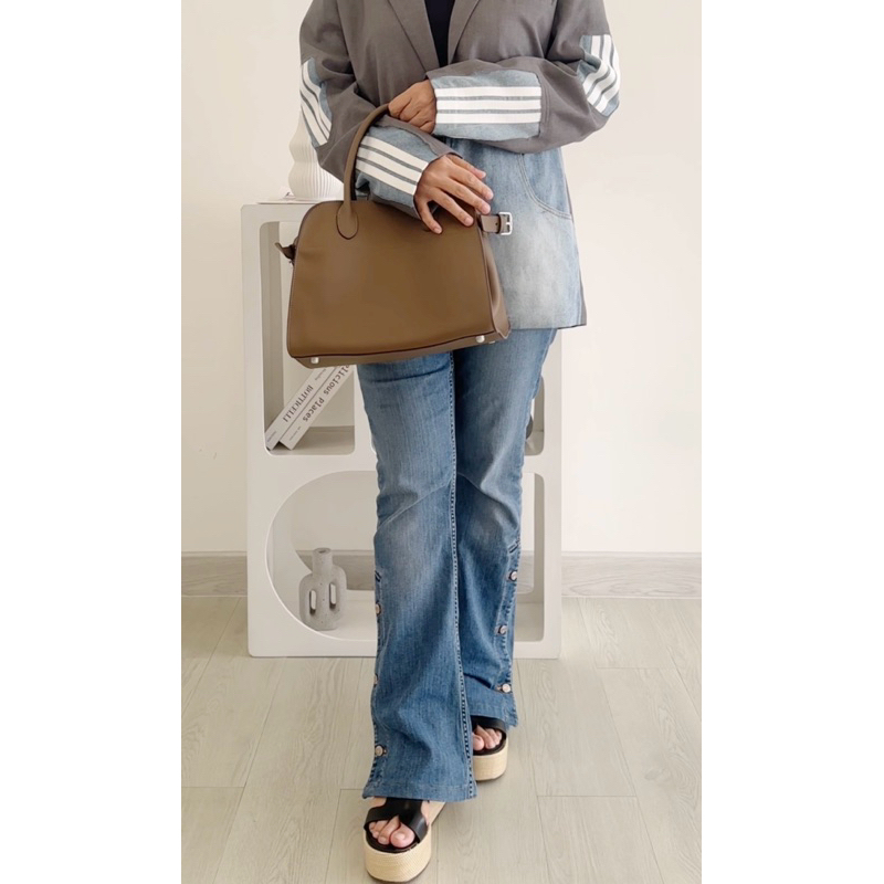 Jual Row Margo Margaux Taupe No brand Kulit Asli | Shopee Indonesia