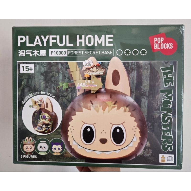 Jual POP MART PLAYFUL HOME - FOREST SECRET BASE - LABUBU THE MONSTERS ...